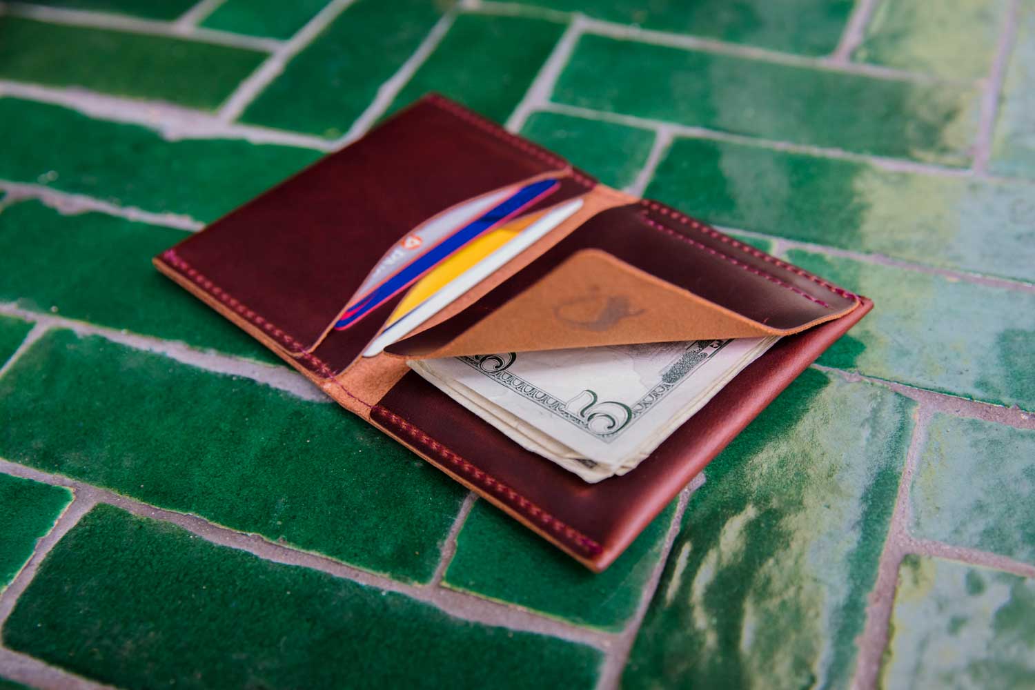 The Clipster | Leather Money Clip Wallet